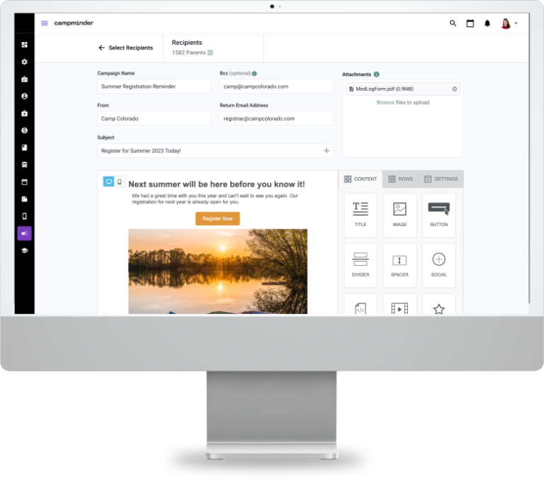 Campminder Features | Elevate Your Camp Management